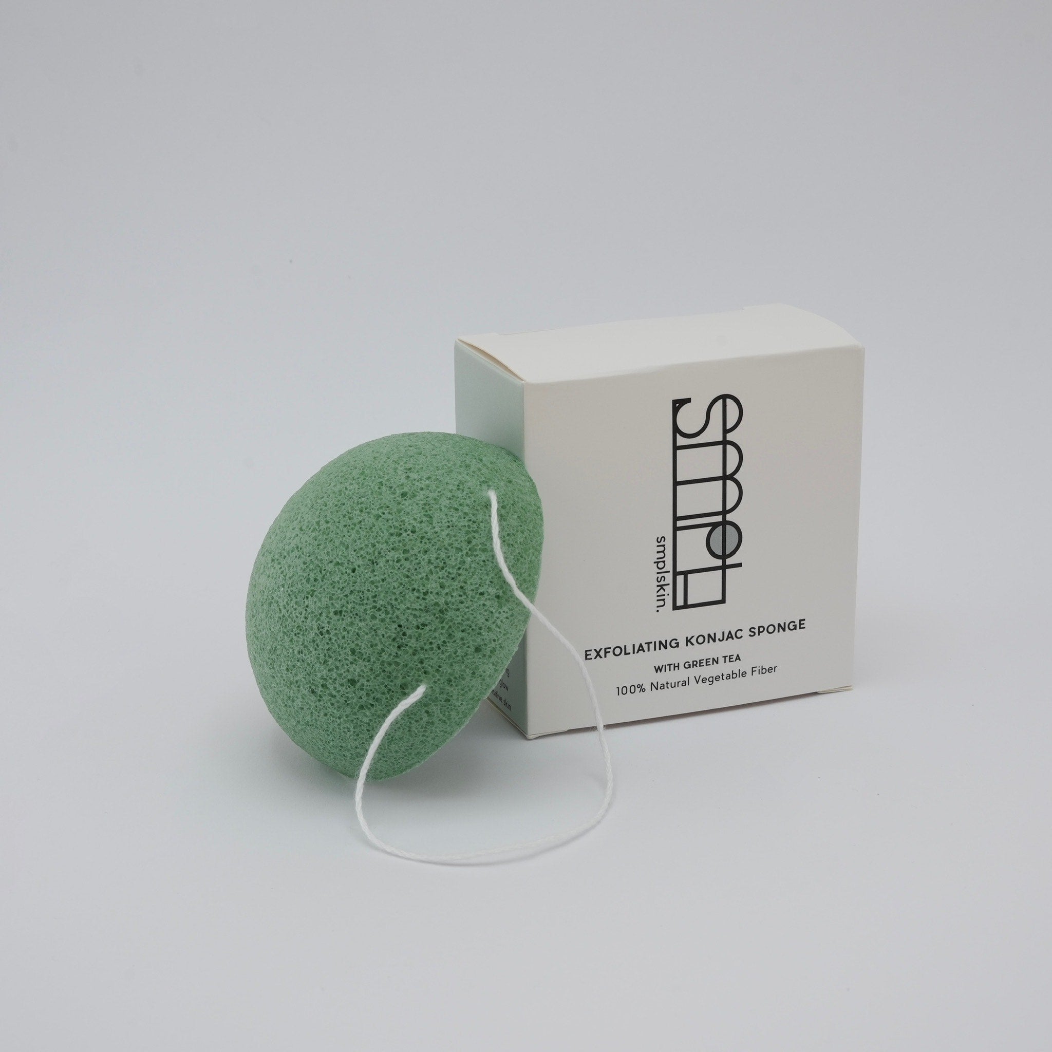 Exfoliërende Konjac Spons - Groene Thee – SMPL